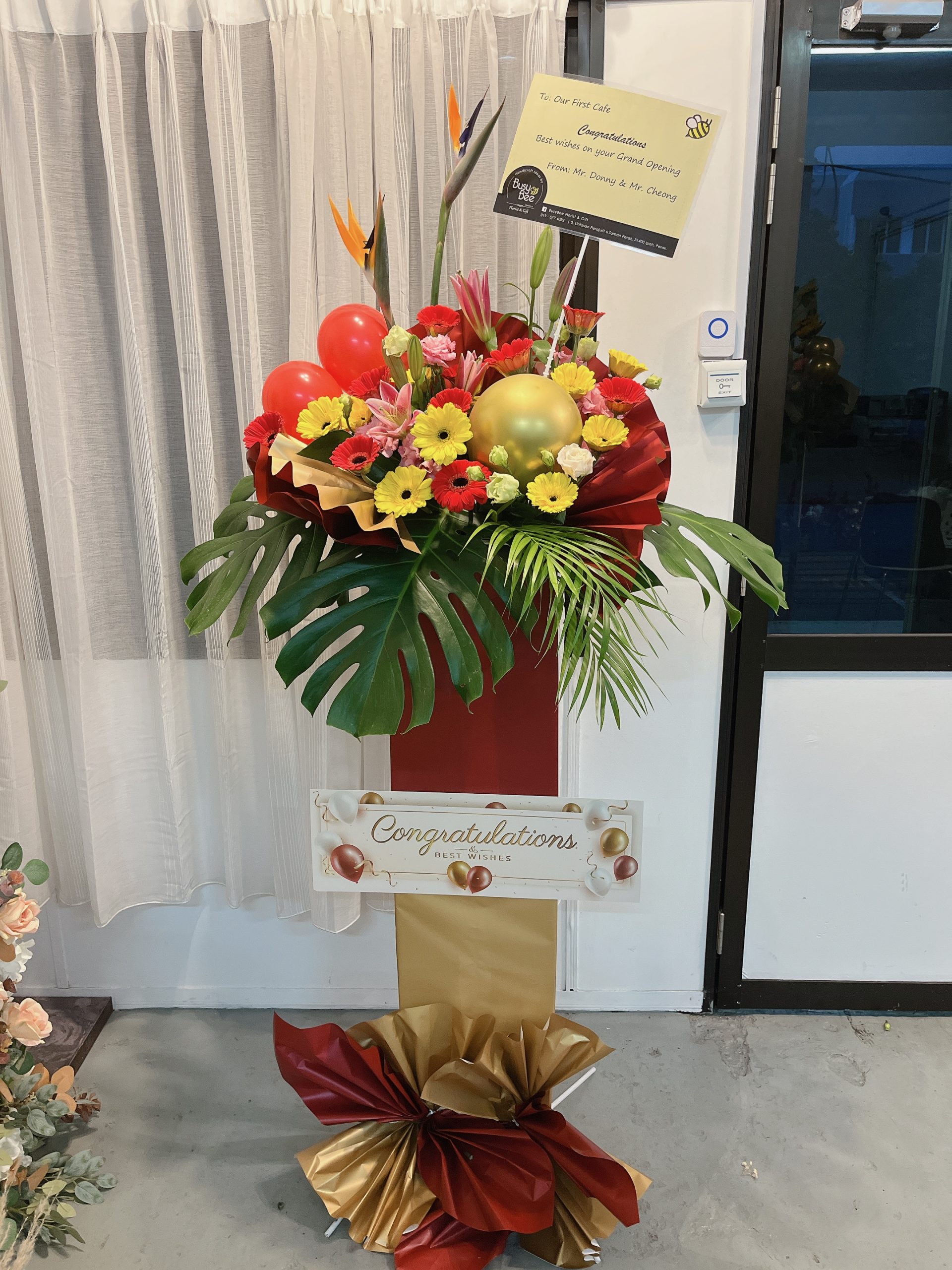 Prosperity Flower Stand – BUSY BEE